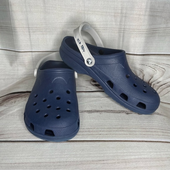 CROCS | Shoes | Crocs New York Yankees Mens Slip On Clogs Xl 11 Blue ...